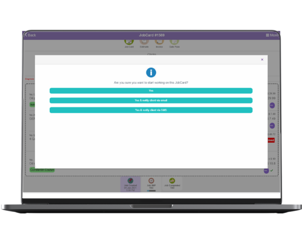 Vehicle Job Cards Work Orders | from reliable Auto Repair Software | ARI