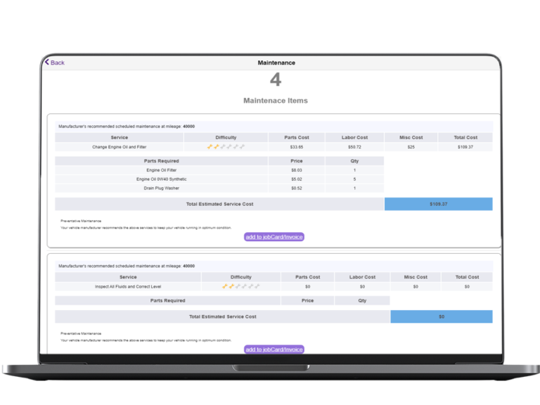 CarMD integration for ARI (Auto Repair Software)