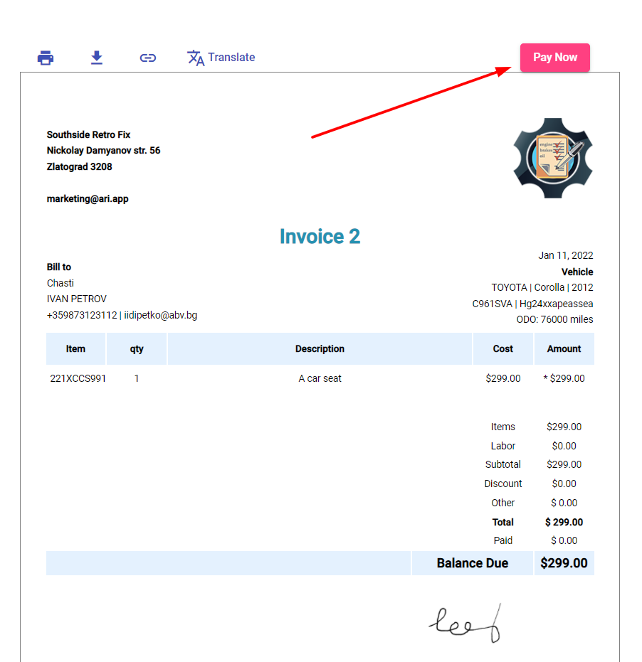 360Payments Online Payment Integration | ARI