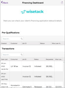 Customer Financing With Wisetack - ARI
