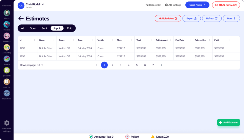 auto repair software features from ARI | The right option for you