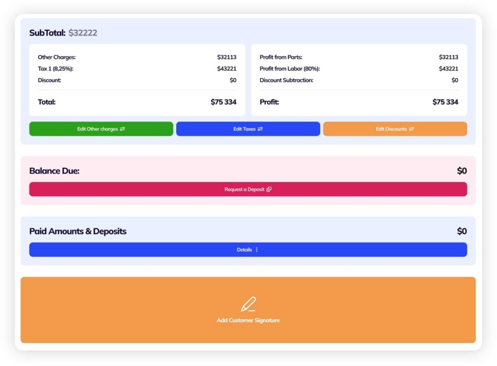 Auto Repair Invoice | Professional-Looking Templates | Start for Free