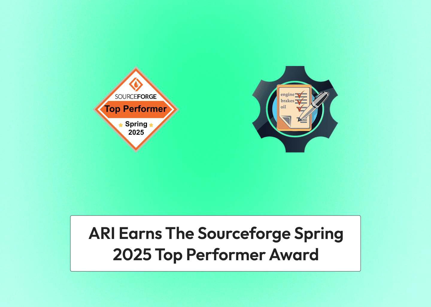 ARI is a SourceForge Top Performer - ARI