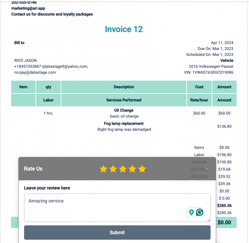 ARI Update: Introducing Client Reviews - ARI